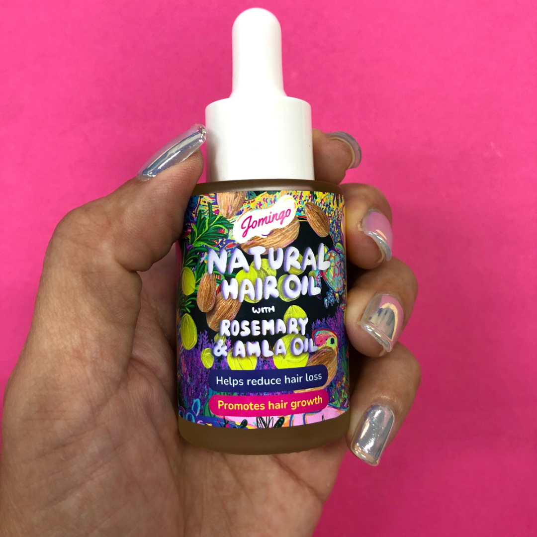 Natural Hair Loss & Scalp Oil (Amla & Rosemary) | Jomingo – Jomingo ...